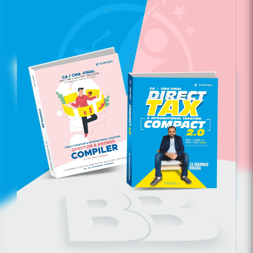 CA Final Direct Tax Compact Book By CA Bhanwar Borana
