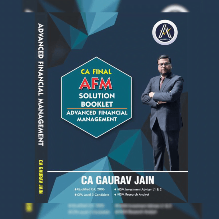 CA Final Chart Book by CA Vishal Bhattad