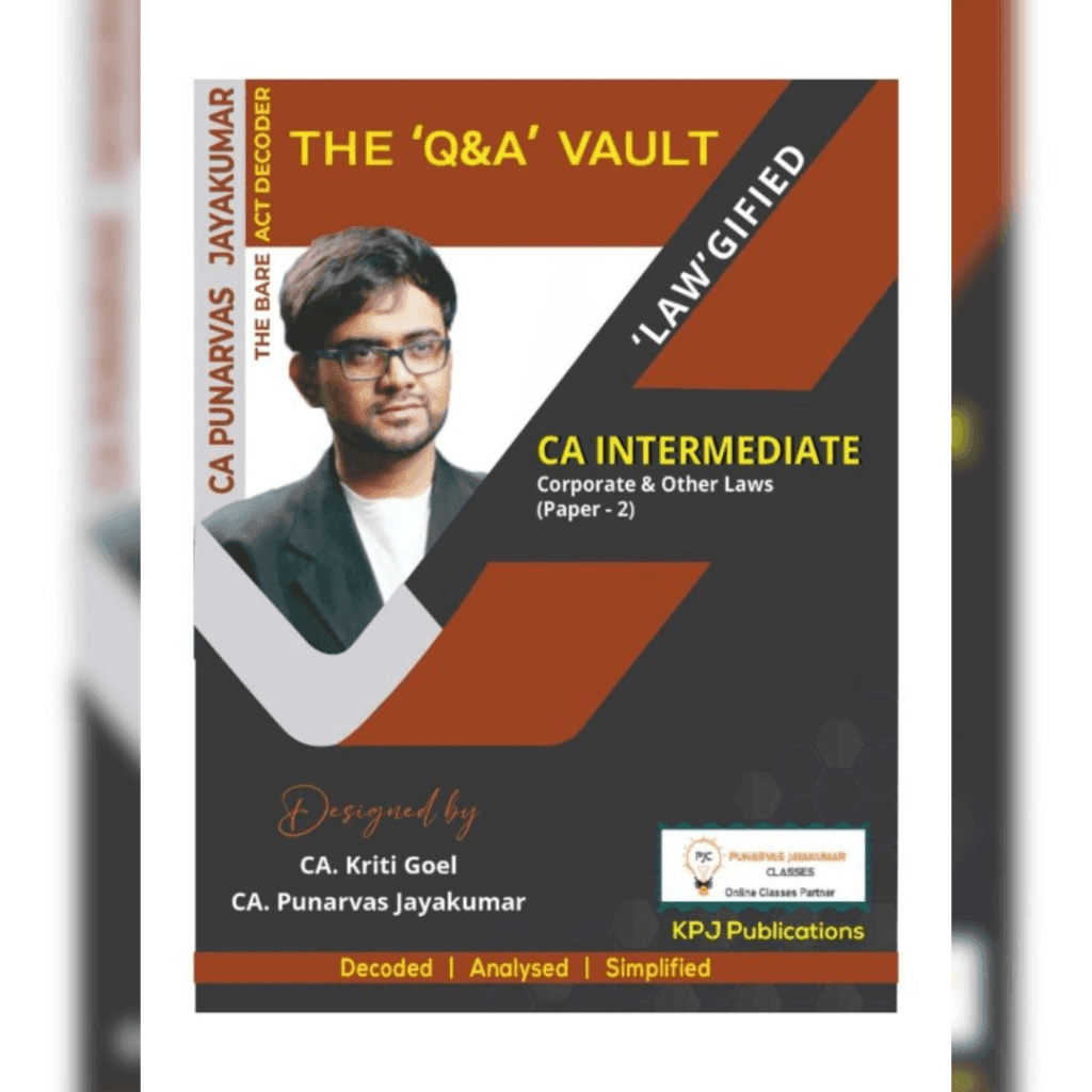 CA Inter Law Books