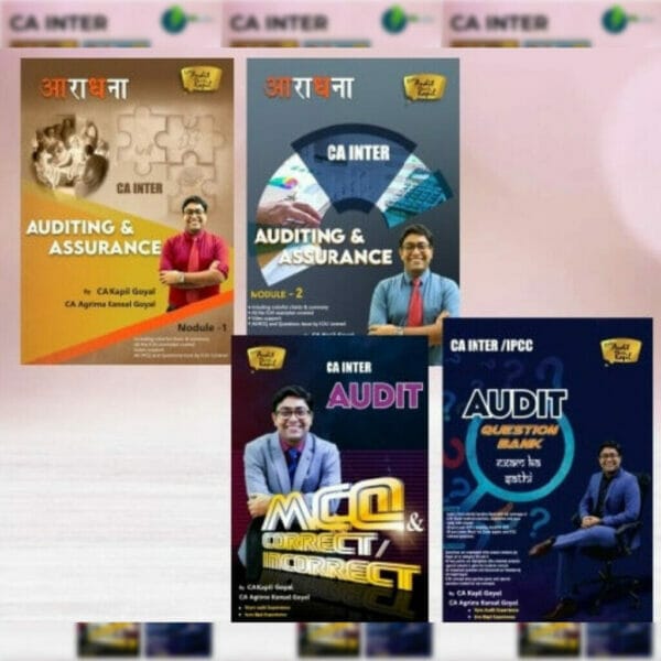 CA Inter Audit Full Book Set by CA Kapil Goyal
