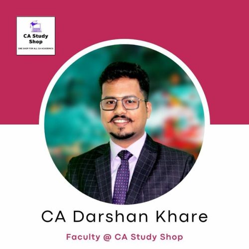 CA Final Law best Faculty in 2025 CA Study Shop