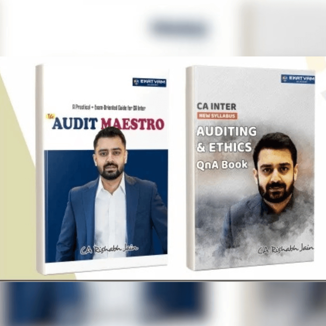 CA Inter Audit Book Set by CA Rishabh Jain