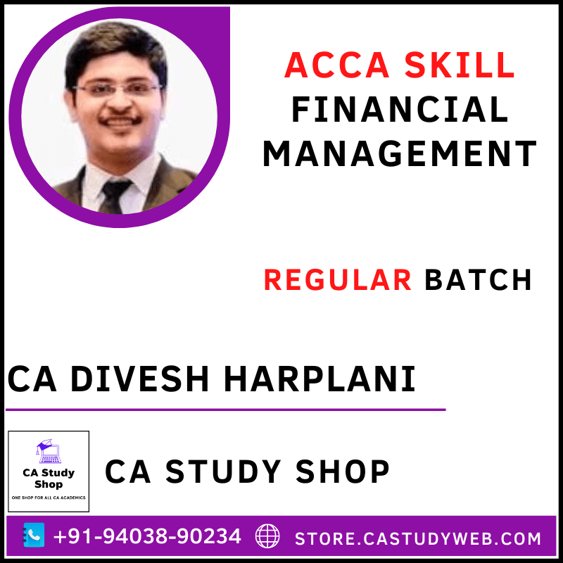 Financial Management Archives | CA Study Shop